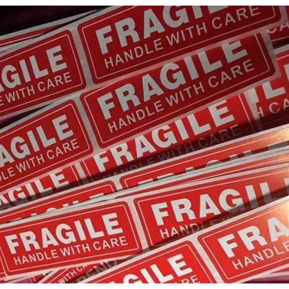Fragile | Office | Fragile Sticker Shipping Labels Handle With Care ...